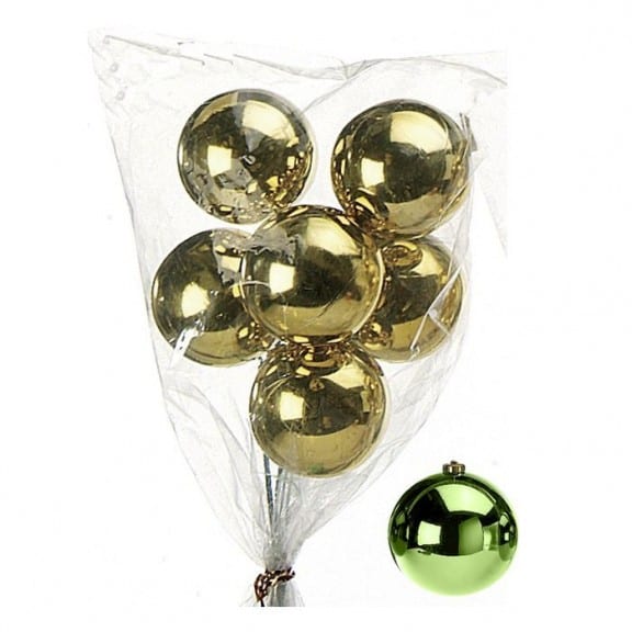 Shiny Plastic Balls – 40mm - Goderie's Tree Farm